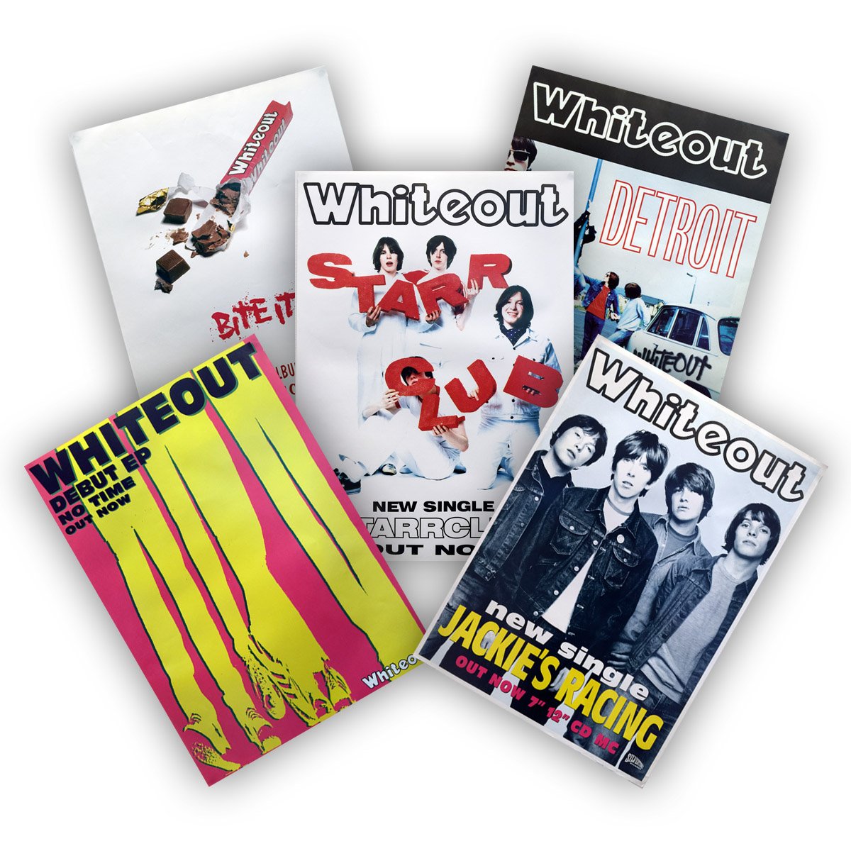 Whiteout Vintage Poster Pack / Alternativemerchandise