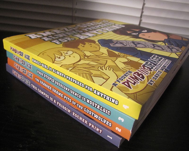 Dumbing of Age store — Dumbing of Age Books 1/2/3/4 combo