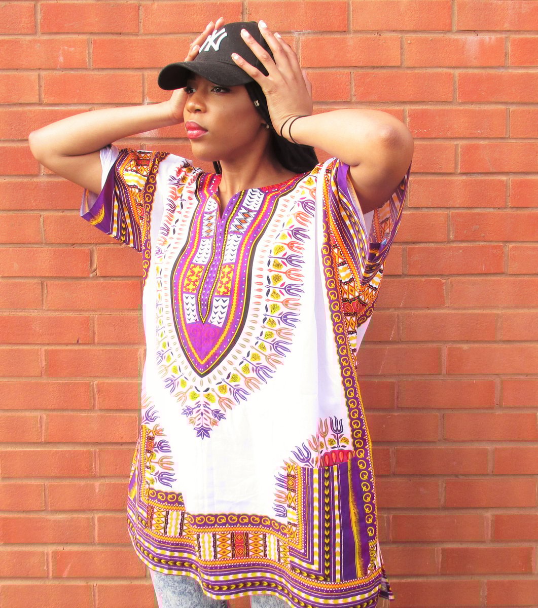 DASHIKI DAILY — Multicoloured Dashiki