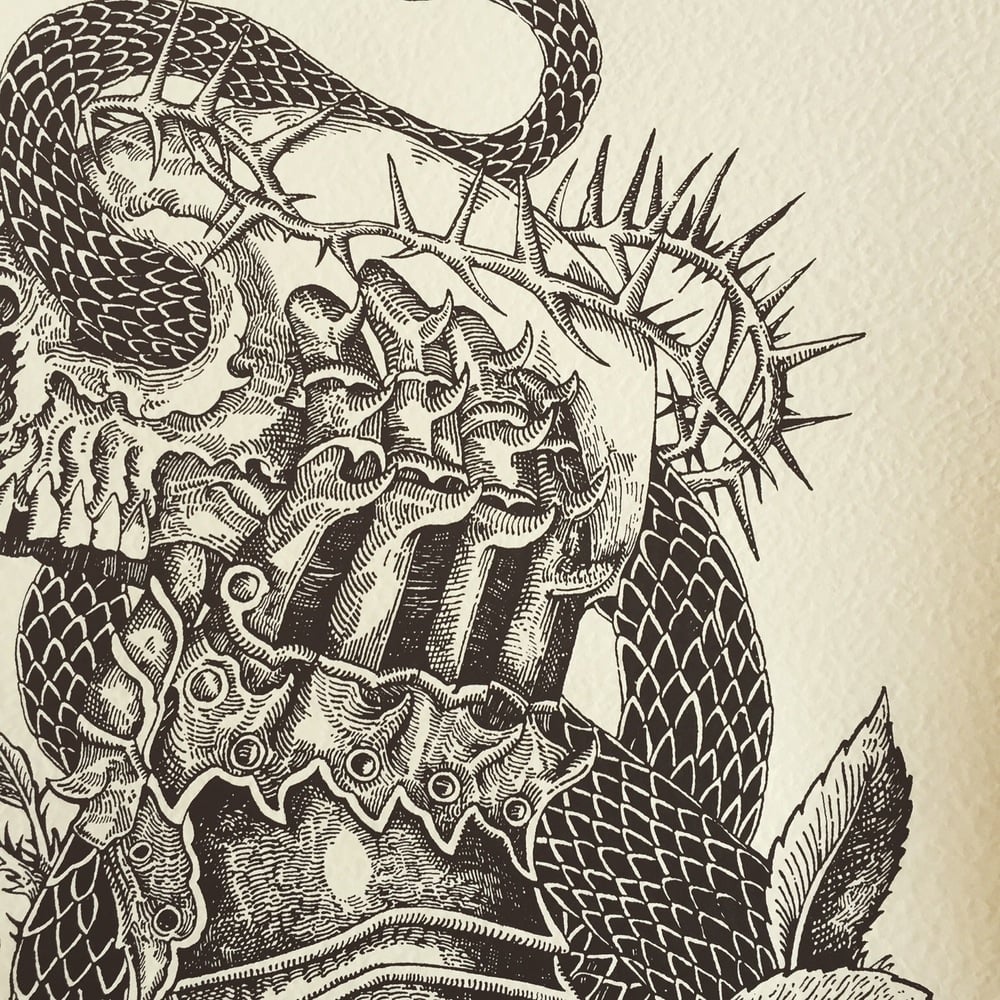 "Serpents and Kings" A2 Screen Prints / Pyre Climber