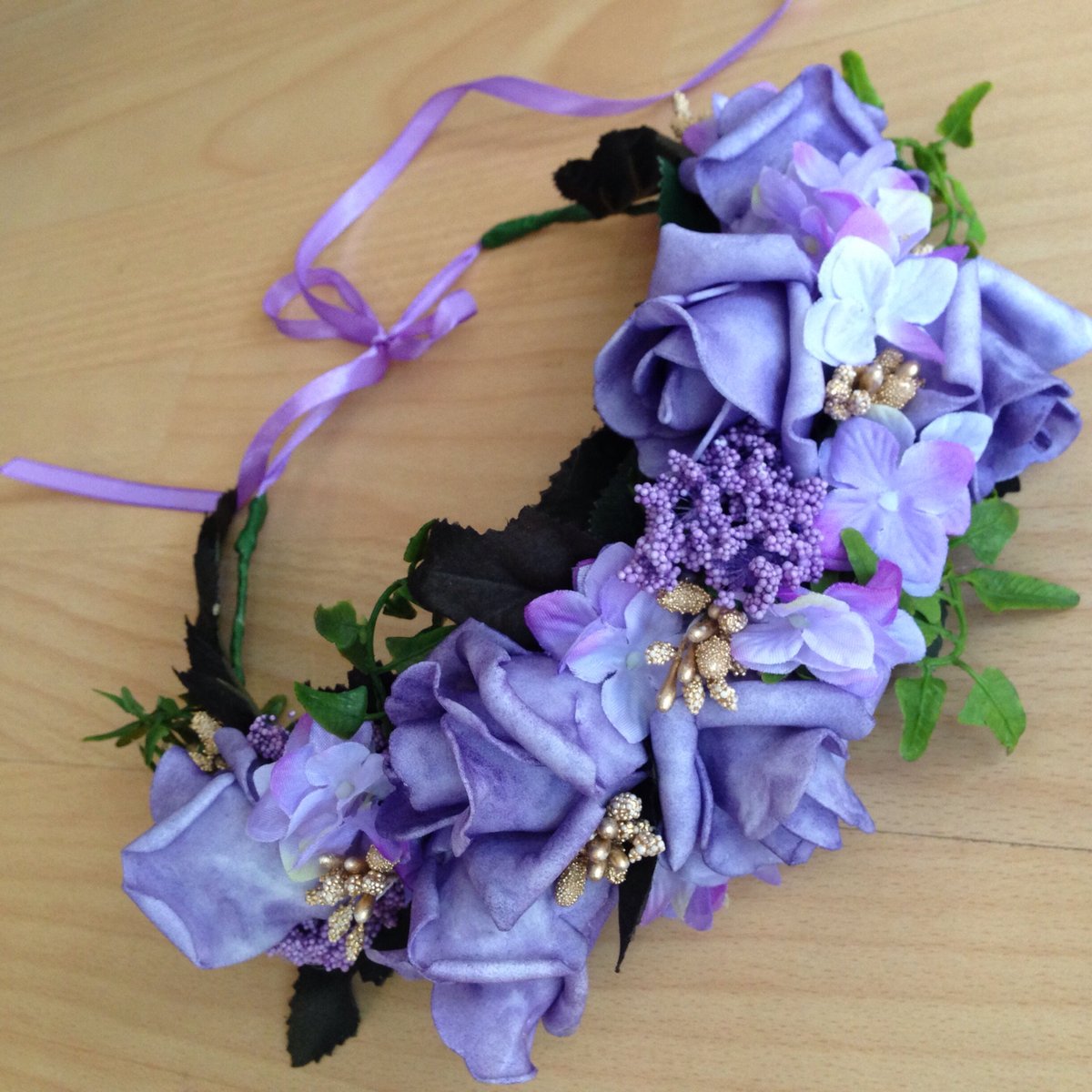 Cutie Petutie Crafts — Purple statement crown