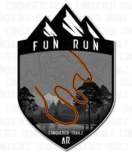 "Fun Run" Trail Badge / Conquered Trailz