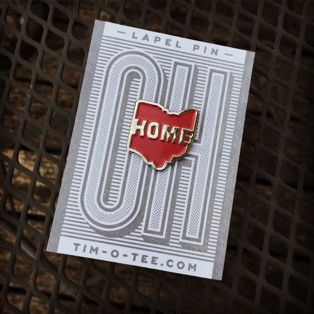 OHIO HOME lapel pin | TIMOTEE