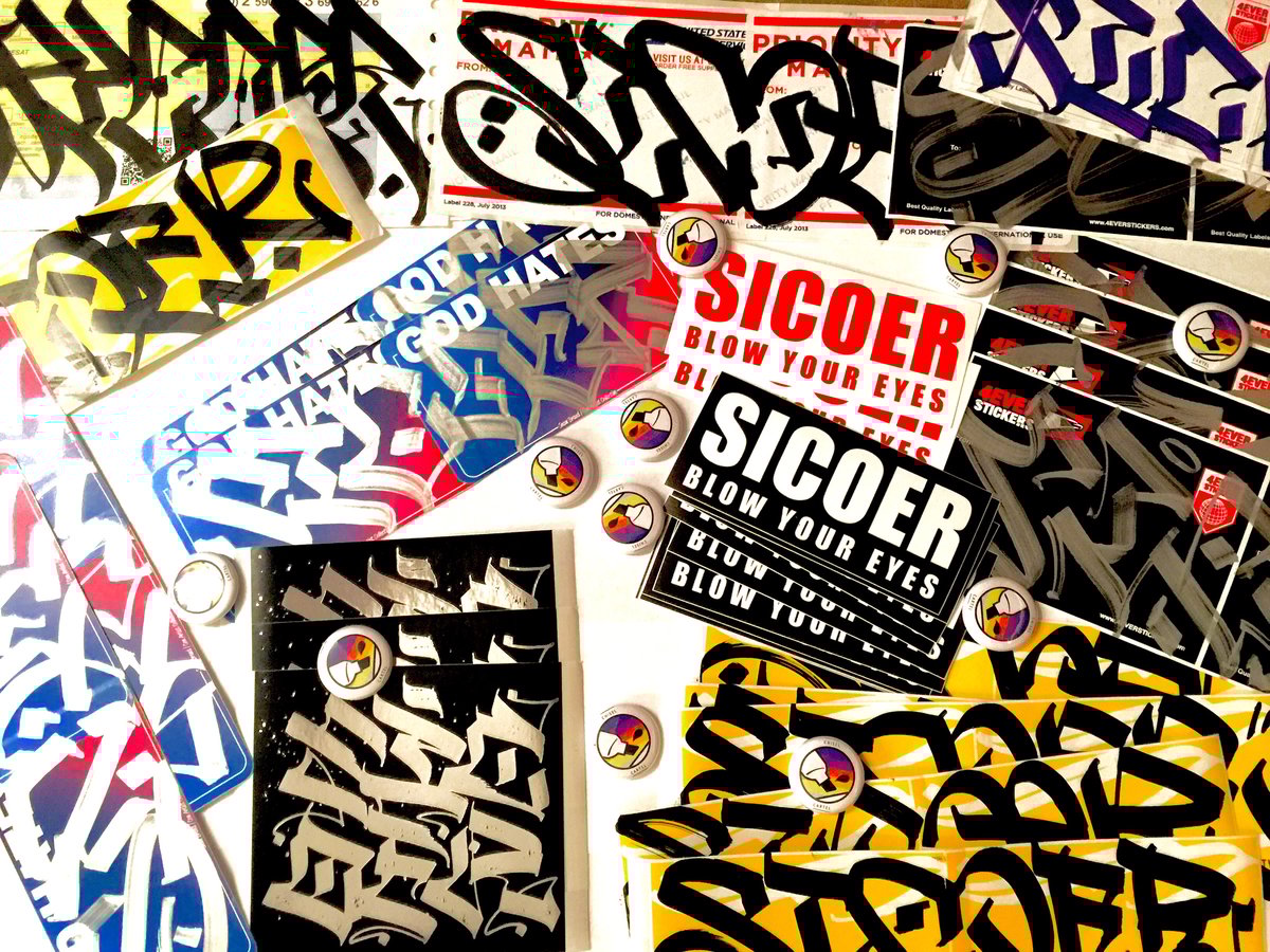 Chisel Cartel — Chisel Cartel x Sicoerism Sticker Pack (Special Edition)