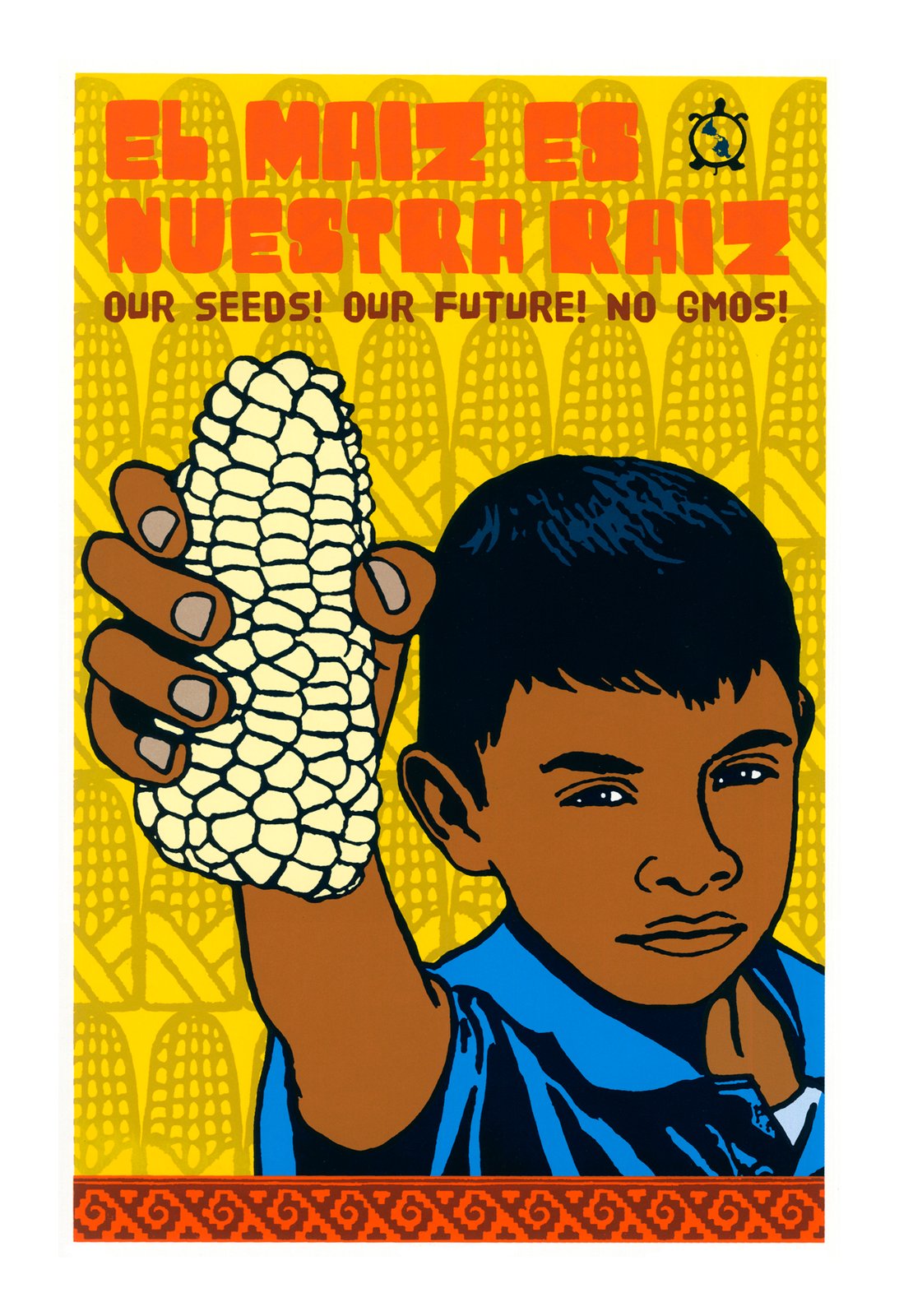 Corn People (Screenprint 2014) | Dignidad Rebelde