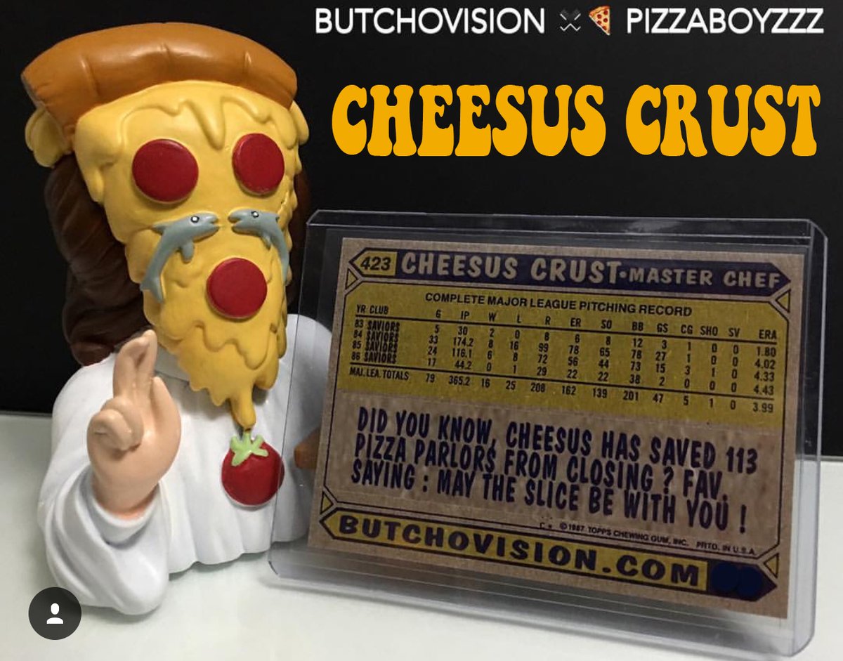 OG CHEESUS CRUST VINYL FIGURES | Pizzaboyzzz™