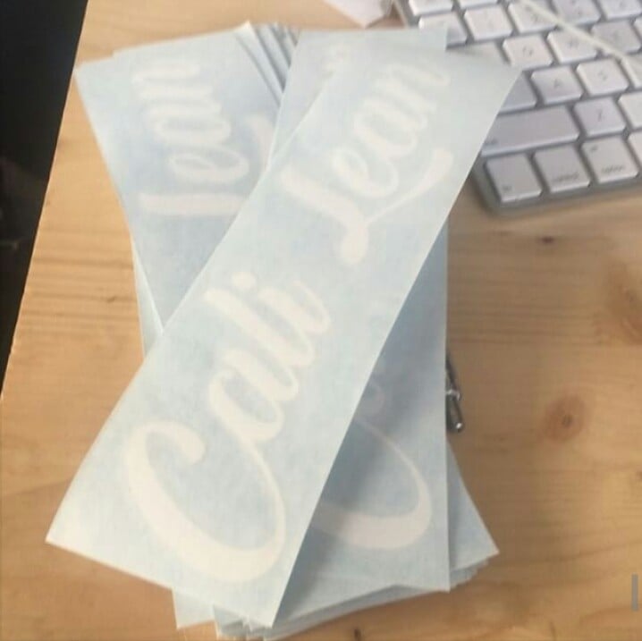 Cali Lean Supplies — Cali Lean Stickers