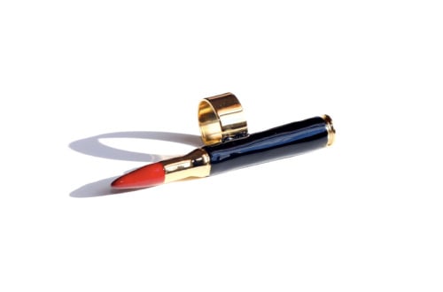 'KILLER LIPSTICK' ring / RED VLVT