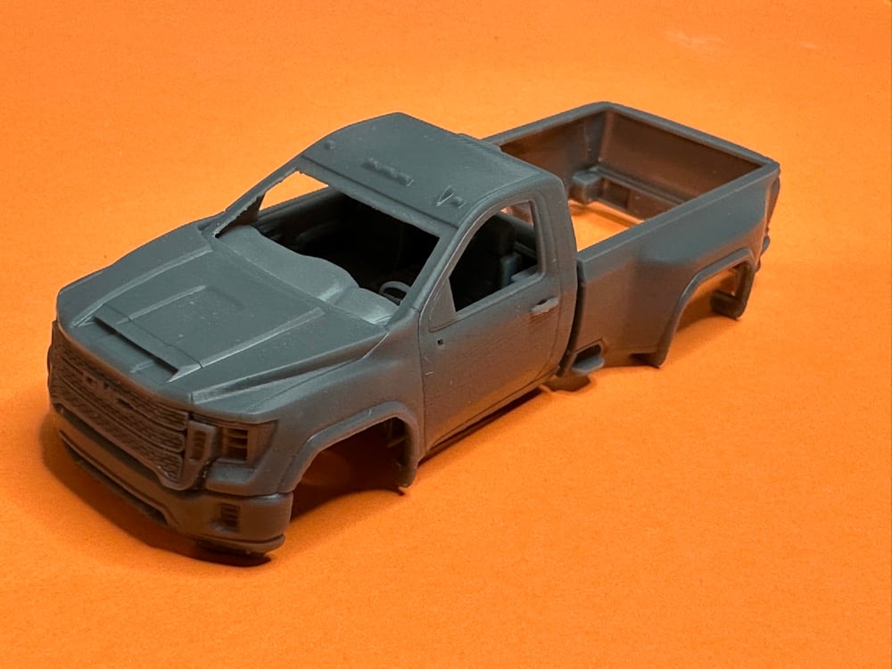 1/64 2023 3500 Sierra single cab dually kit | Jpscustomsmctwheels