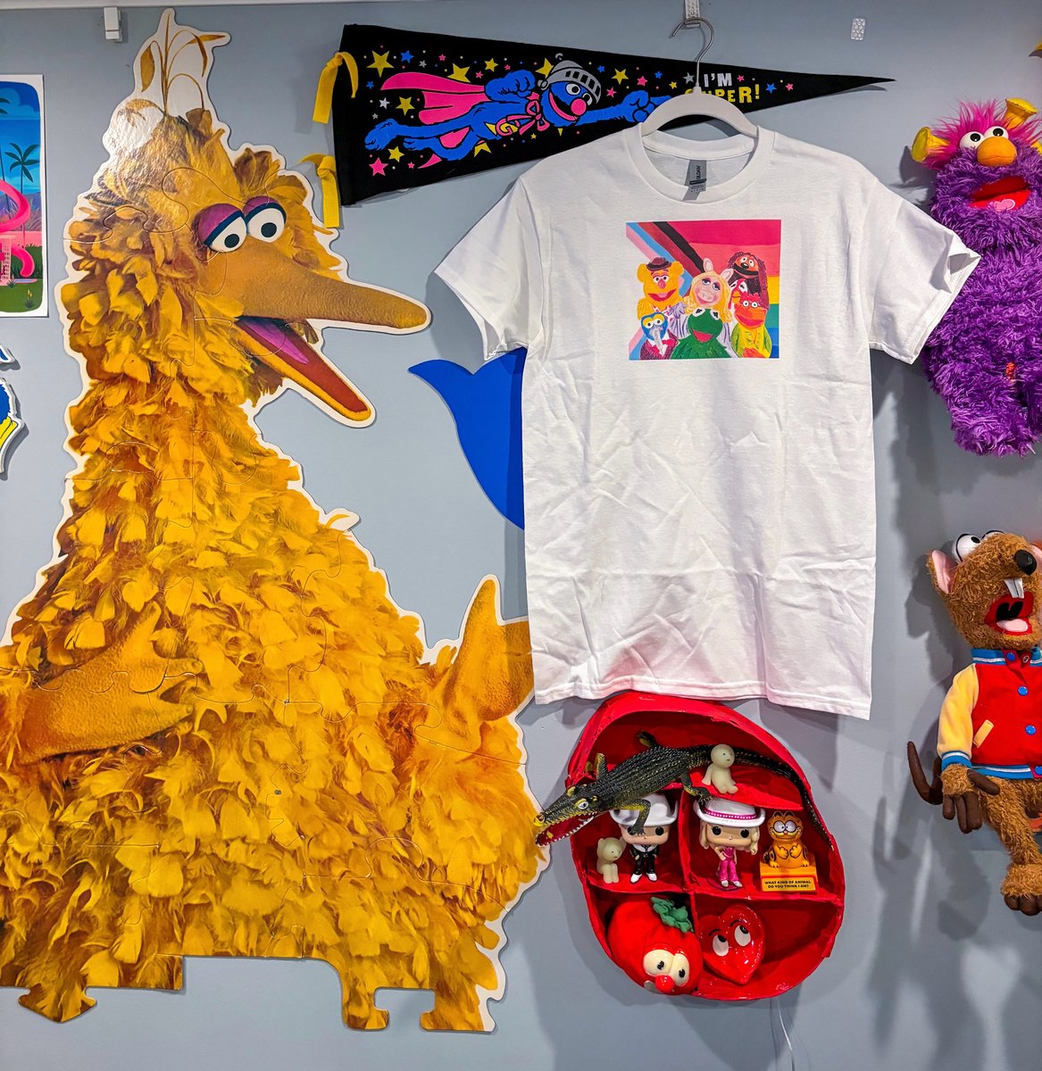 Muppets Pride Flag Tshirt | Silly Lily Arts