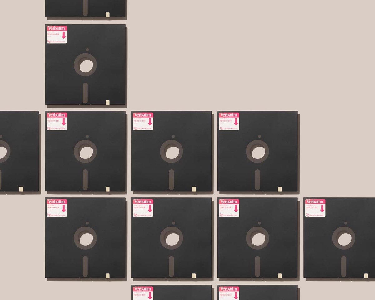 Jim Golden Studio — Relics of Technology; 8-Inch Floppy