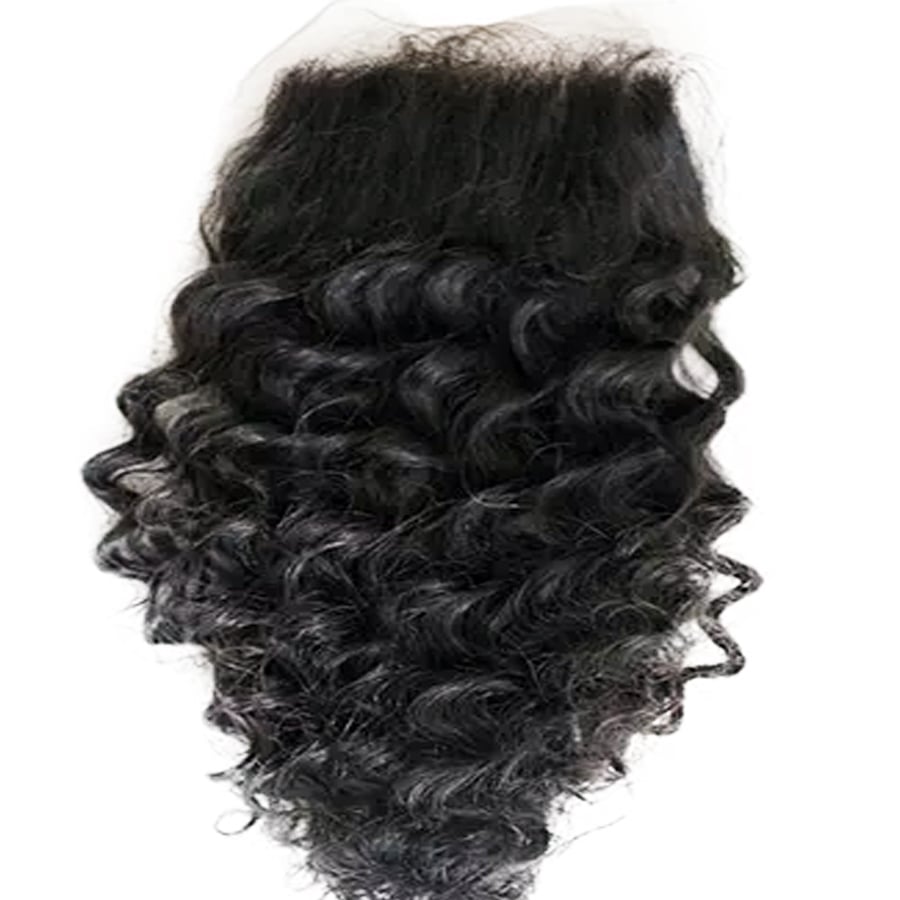 Spiral Curl Closure | Big Chop Hair