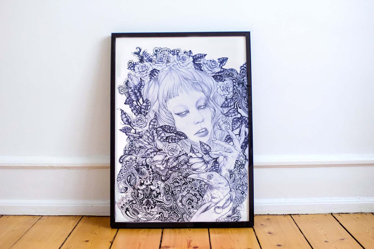 Luke Gray Illustration — Omen (2016) - Original