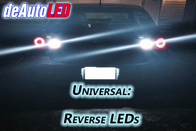 Universal Reverse LEDs Fits: All Car Models | deAutoLED