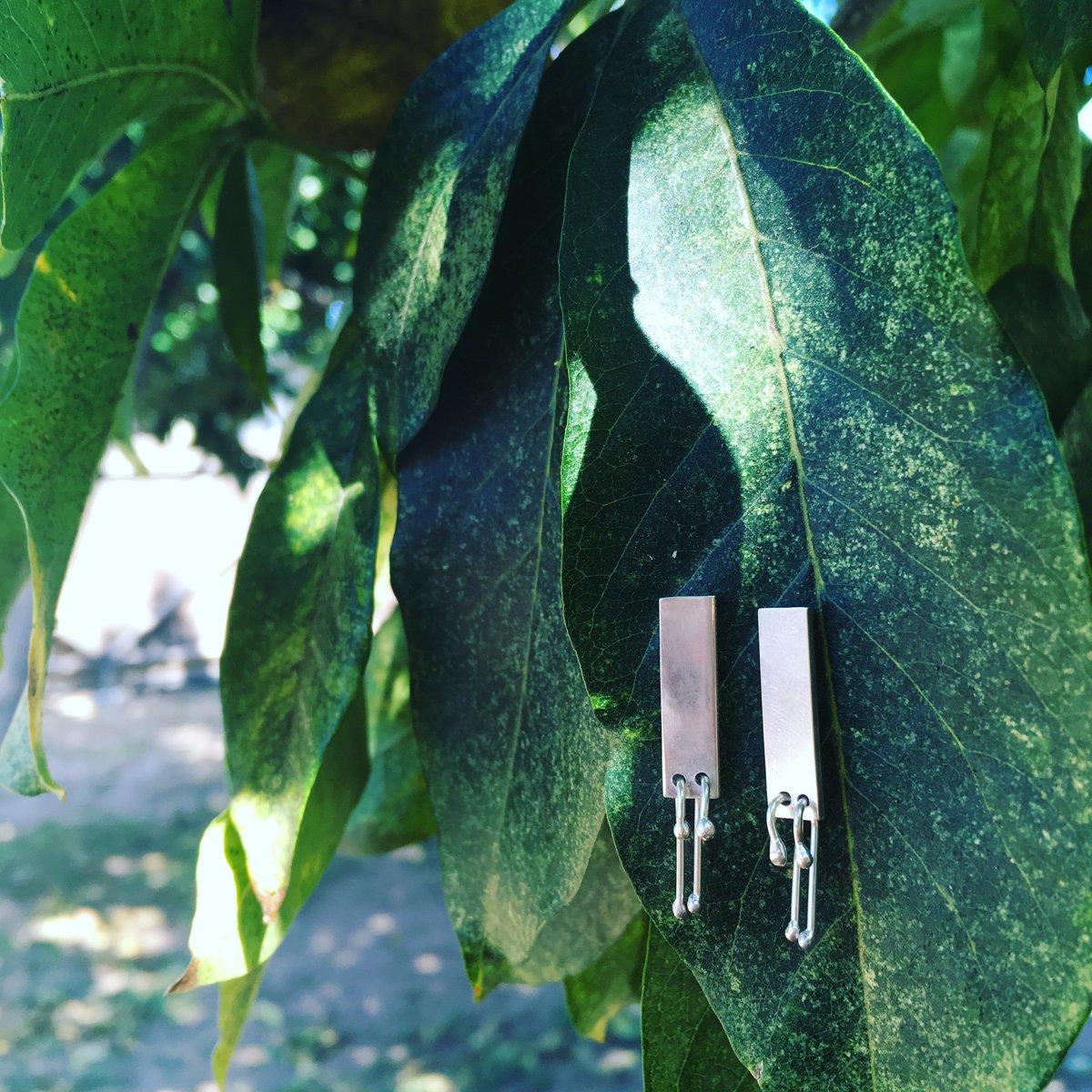 Basic Elegance- Drop Studs- | Fulcrum Jewelry Studio