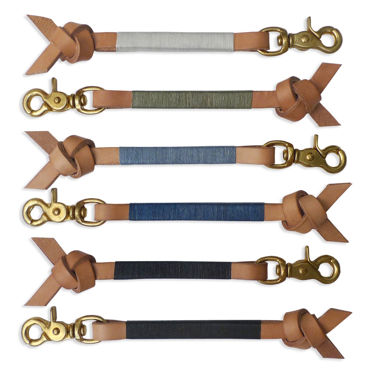 NATURAL LEATHER "ARROW KNOT" | Den & Delve Shop