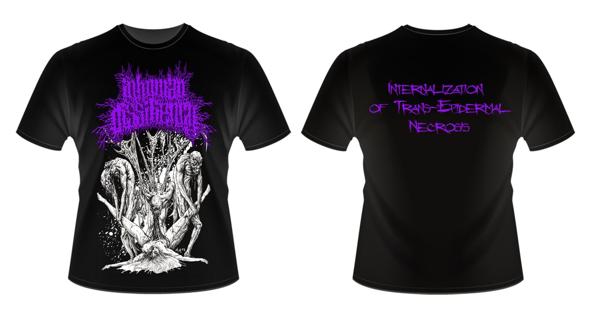 INHUMAN DISSILIENCY T SHIRT (IN STOCK) | GUTTER CHRIST PRODUCTIONS