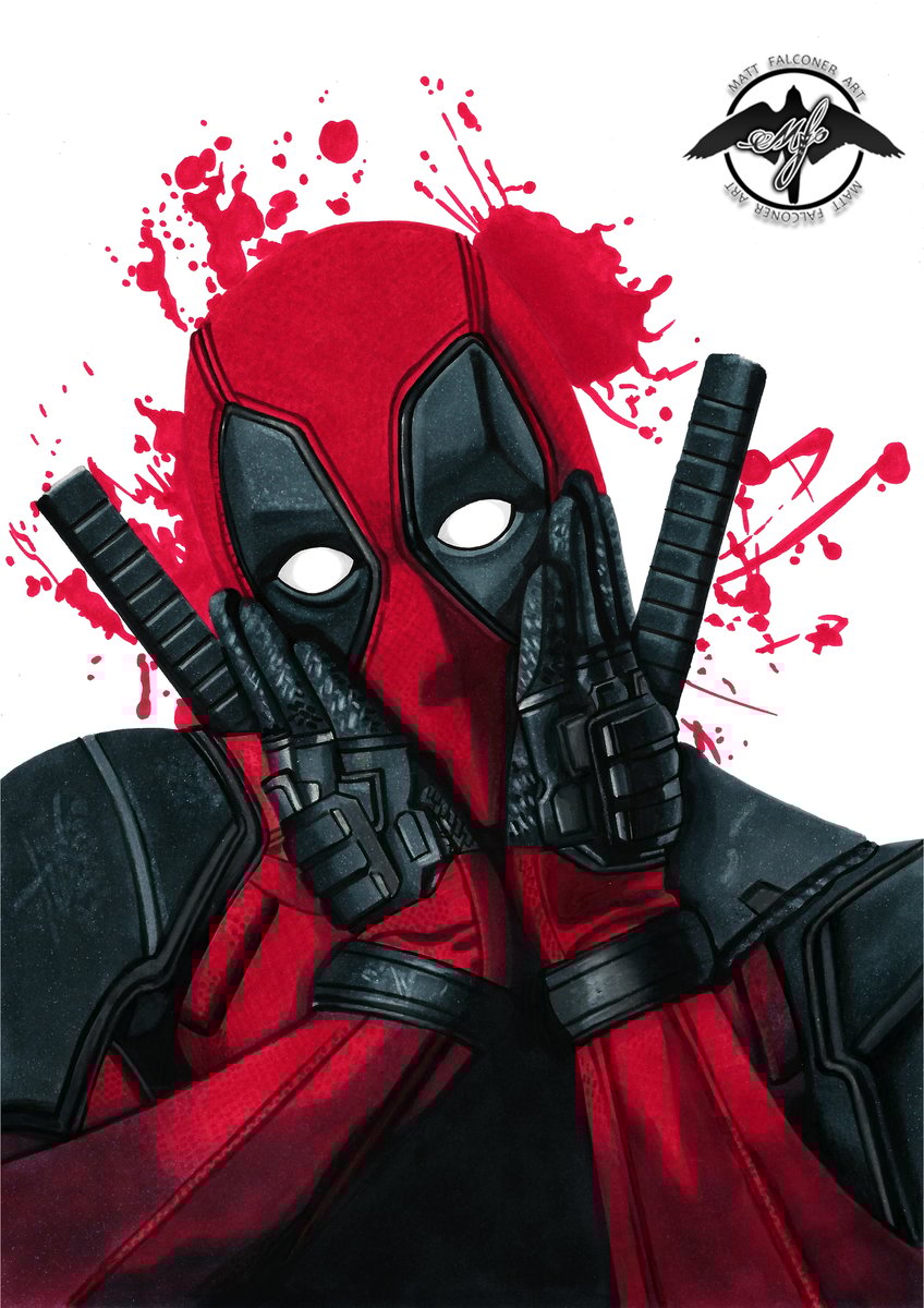 Deadpool (PRINT) | Falcon Tattoo