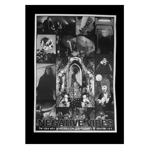Negative Vibes Zine A2 poster / NEGATIVE VIBES ZINE