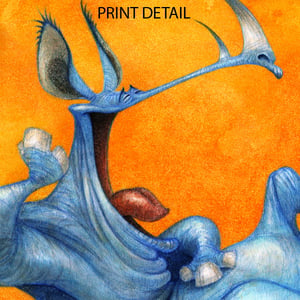 The Daily ZooMart — "Laughing Rhino" Print
