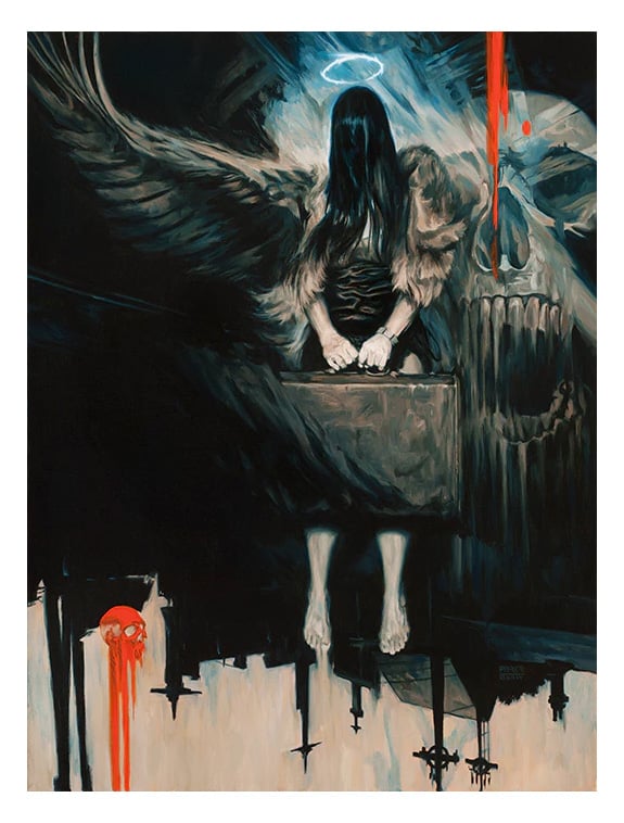 Shane pierce — Her Last Rites Print
