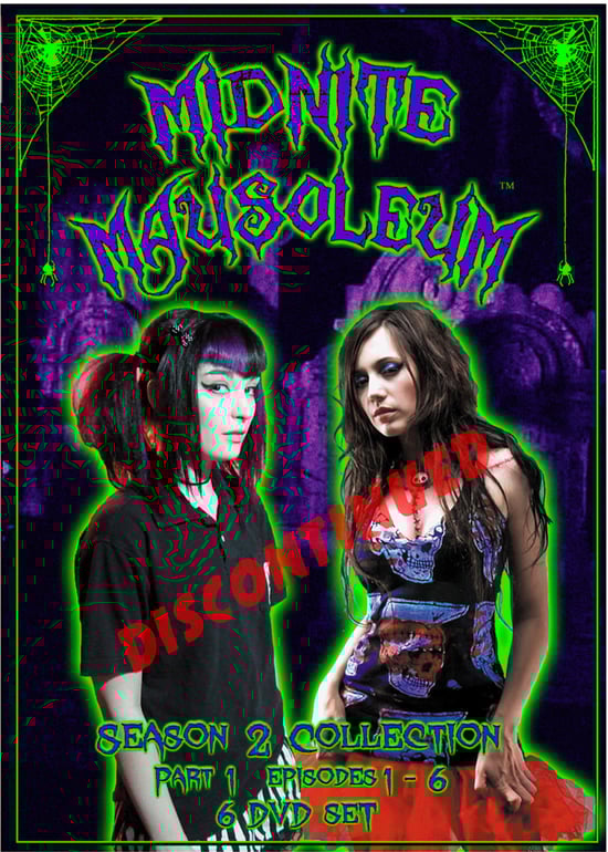 Midnite Mausoleum- DVD Set Season 2, Part 1 DISCONTINUED | Midnite Mausoleum