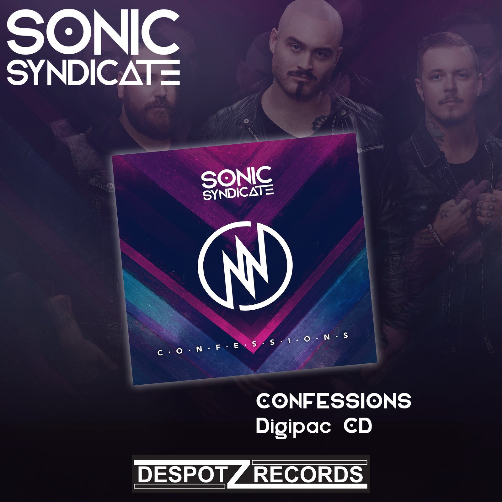 Sonic Syndicate - Confessions (Limited Digipak CD) / Despotz Records