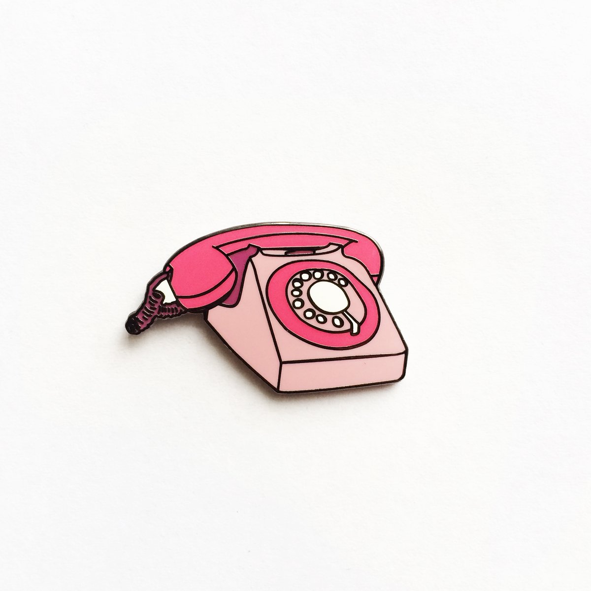Phone Enamel Pin | Corey Purvis