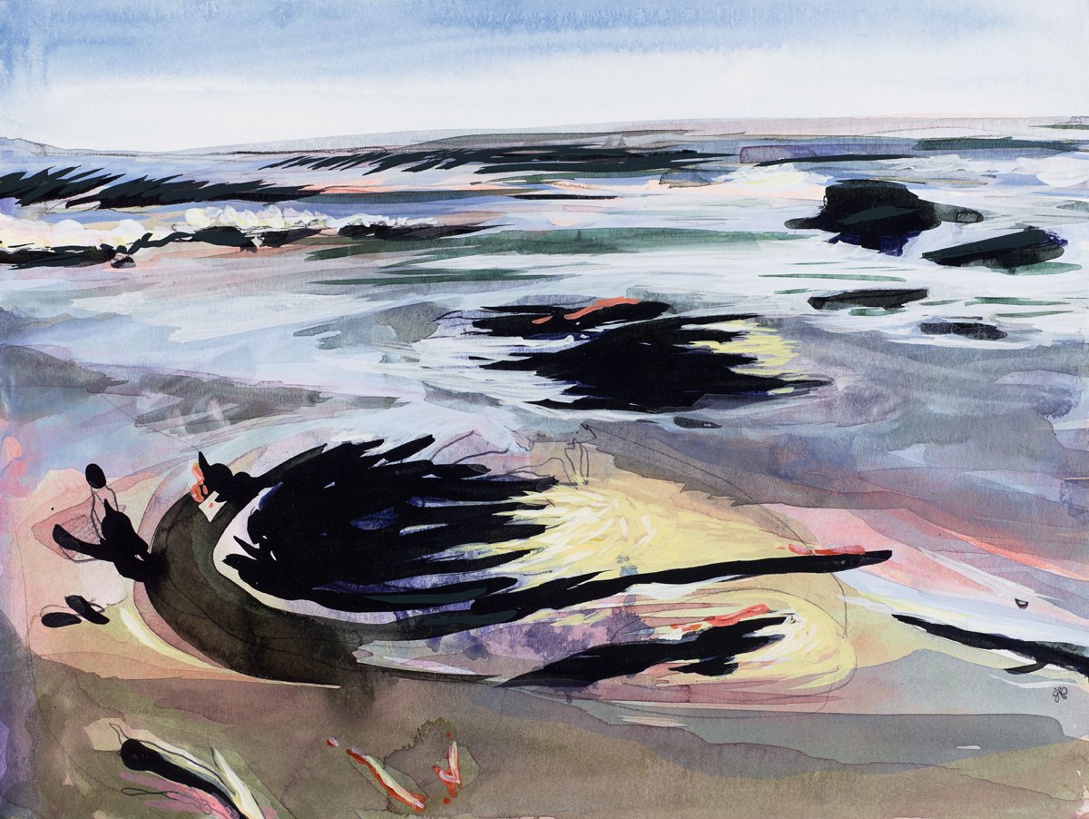 malibu beach / JEN DUNLAP