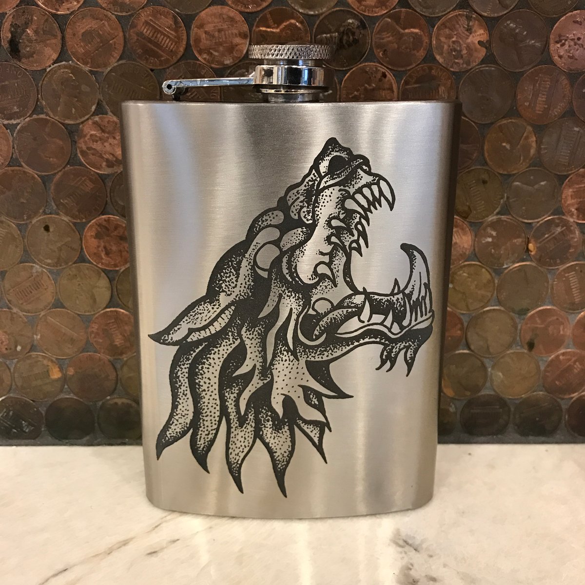 Whiskey Howler Flask / Smug Labs