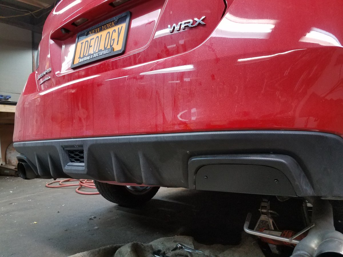 Evilsubiecustoms — 15-17 Wrx/Sti Exhaust block off