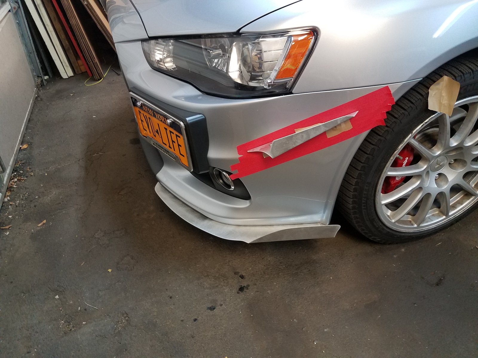 Evilsubiecustoms — EVO X Canards