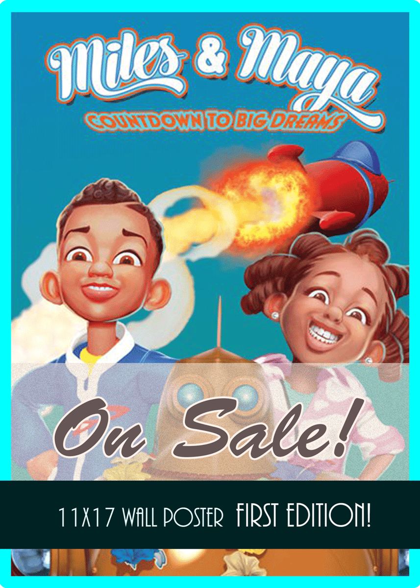Miles & Maya Poster Sale! | Tgosketch's Book Store