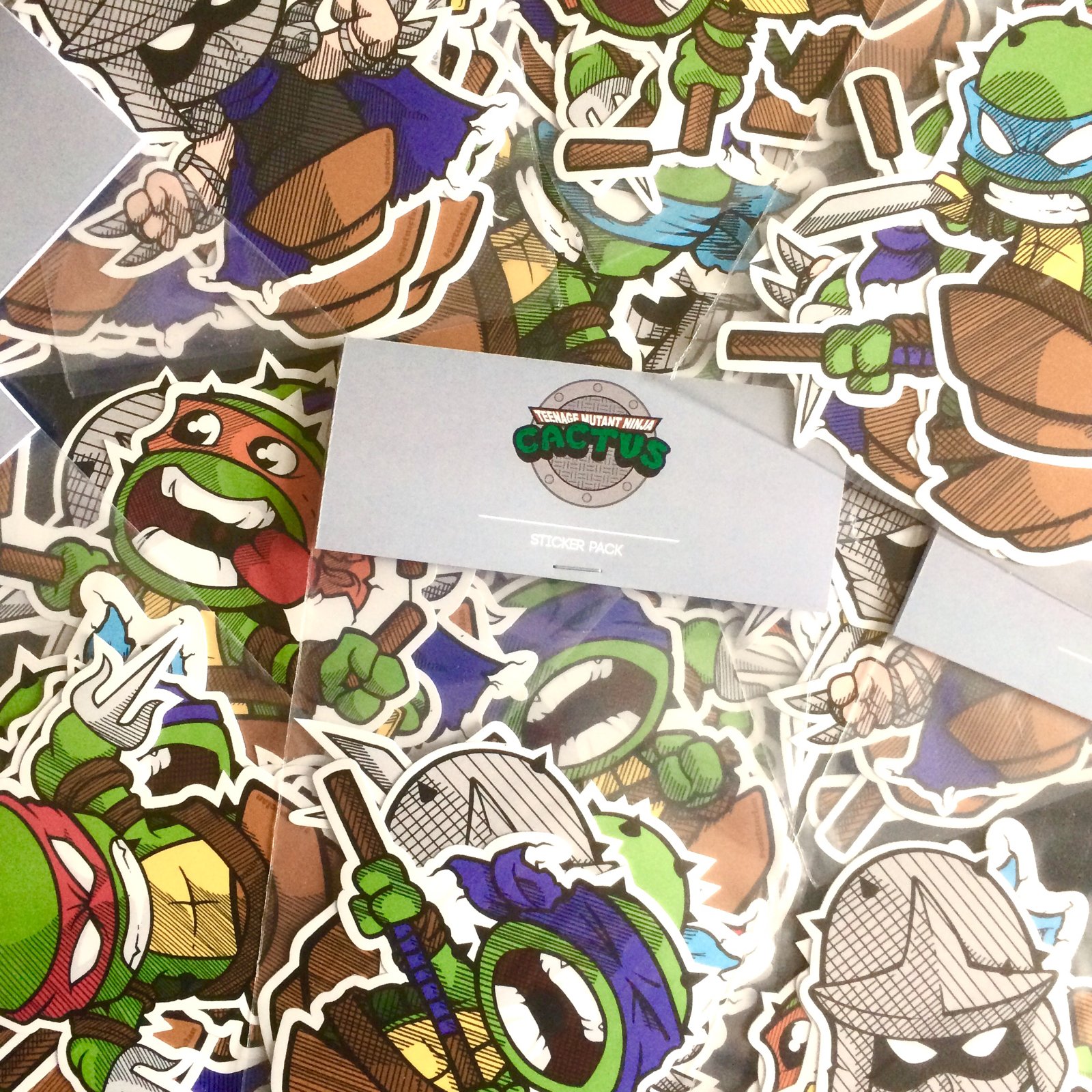 TMNC Sticker Pack / Funk Food