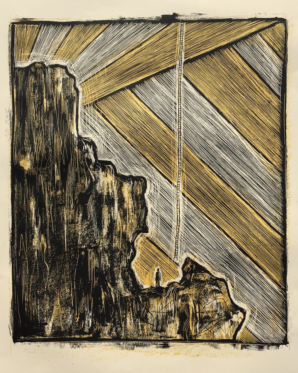 Stranded | Ground Up Press: Artwork by Dan Grzeca