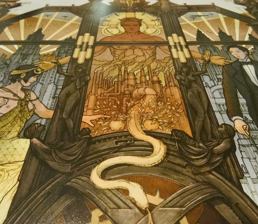 zbigniewbielak — GHOST 'Meliora Backcover' limited artprint