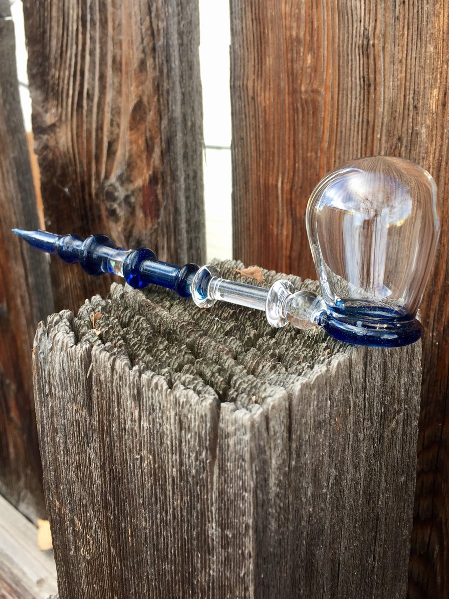 Blue Bubble Wand / The Toasty Kiln