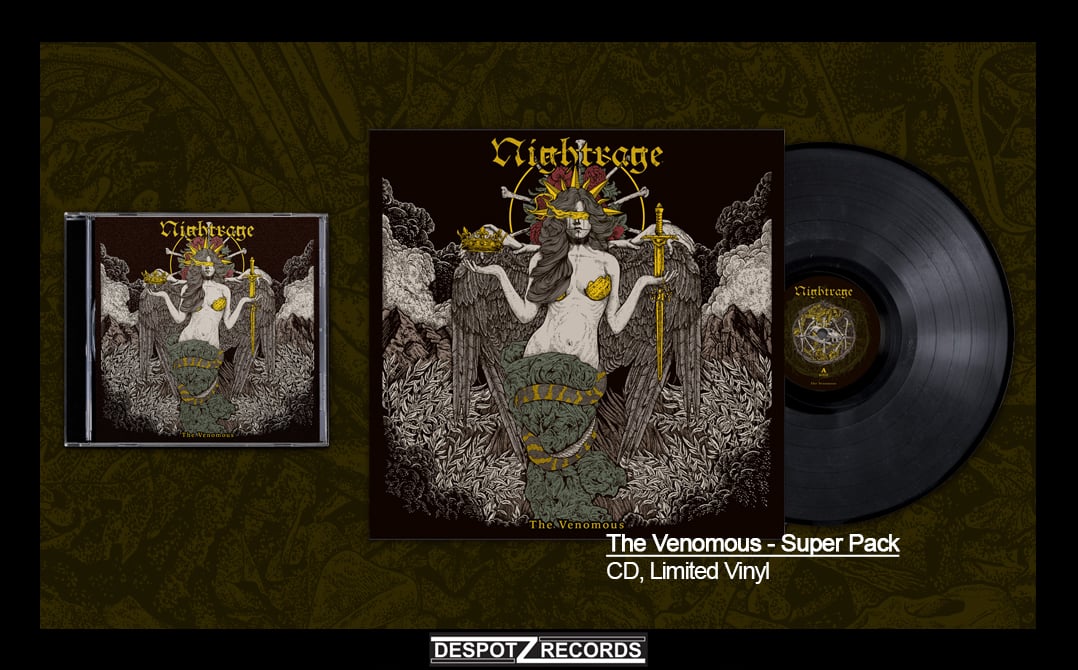 Nightrage - The Venomous Super Pack (CD/LP) / Despotz Records