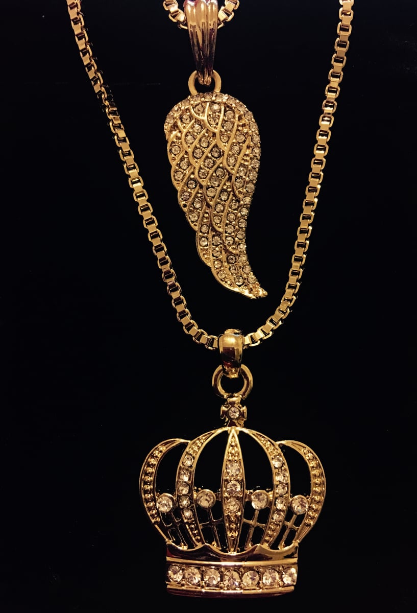 My Billionaire Lifestyle — Angel wing / Crown set