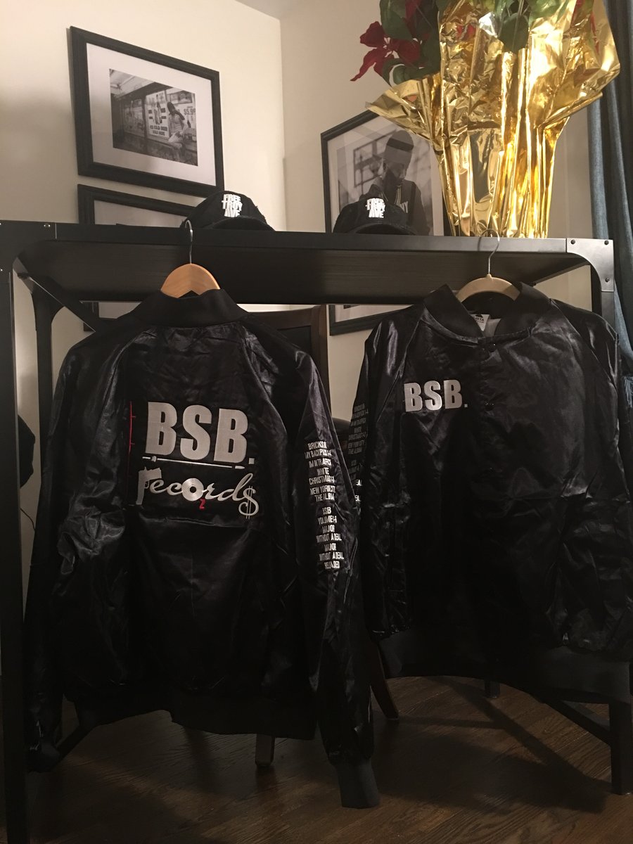 BSB RECORDS SATIN TEAM JACKETS | GOD IS GREAT PAPER STRAIGHT
