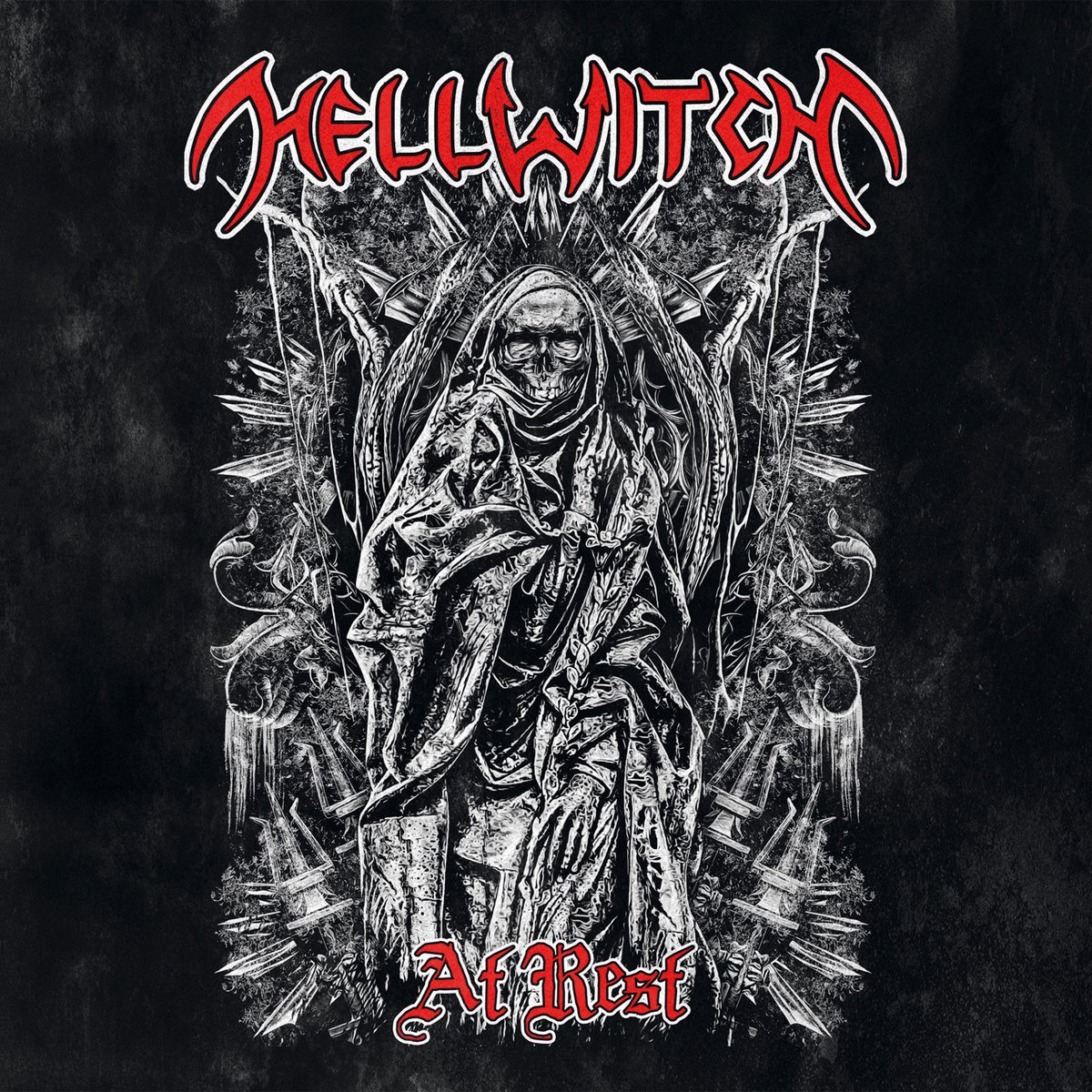 HELLWITCH "At Rest" 7" EP | Pulverised Records