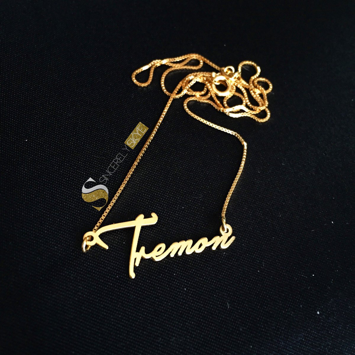 Sincerely Skye — Cursive