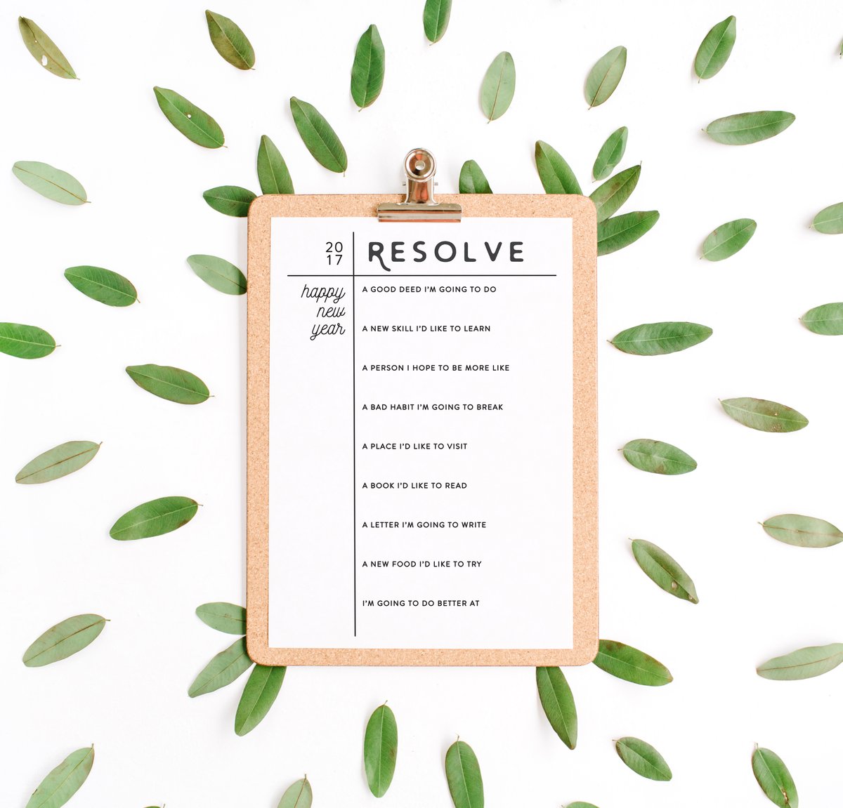 New Years Resolution Kits / every little bit