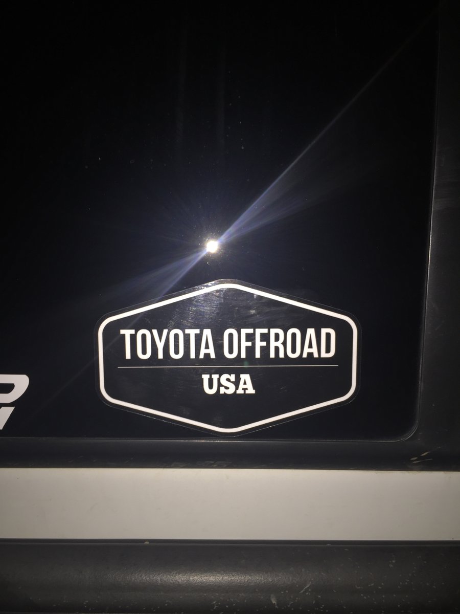 Toyota Offroad USA — Toyota Offroad Sticker