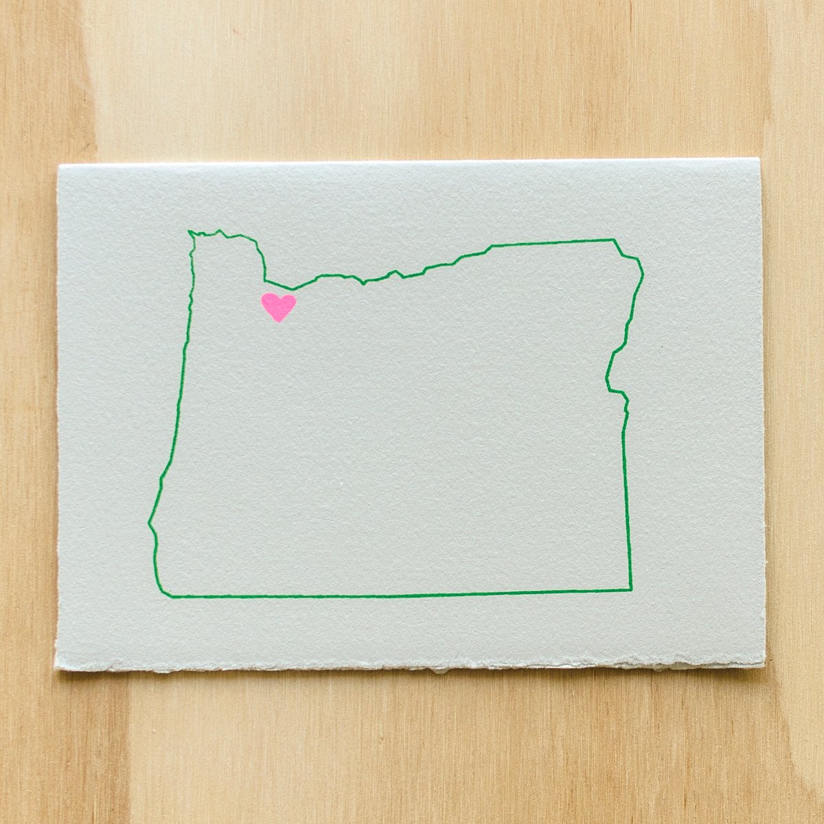 Oregon Map | Alphabet Studios