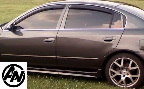 L31 02 06 Altima Smoked Window Wind Rain Deflector