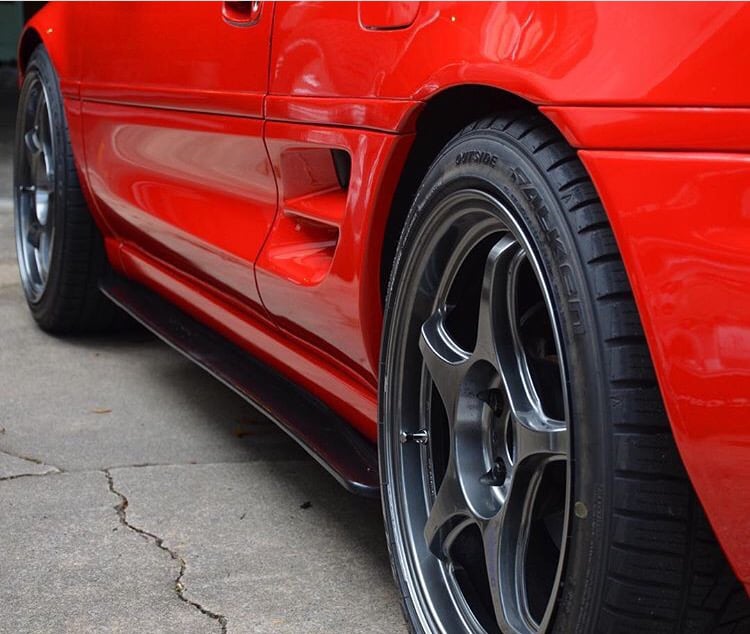 91-99 MR2 MK2 SW20 Side Splitter Extensions For OEM Rocker Panels ...