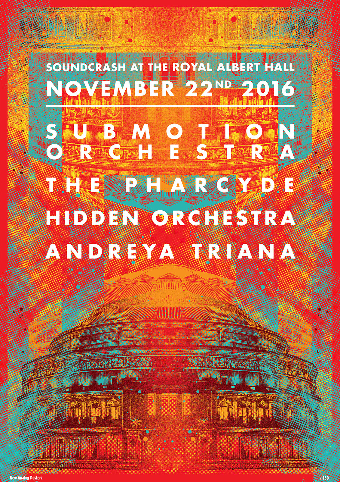 Soundcrash at the Royal Albert Hall / New Analog Posters