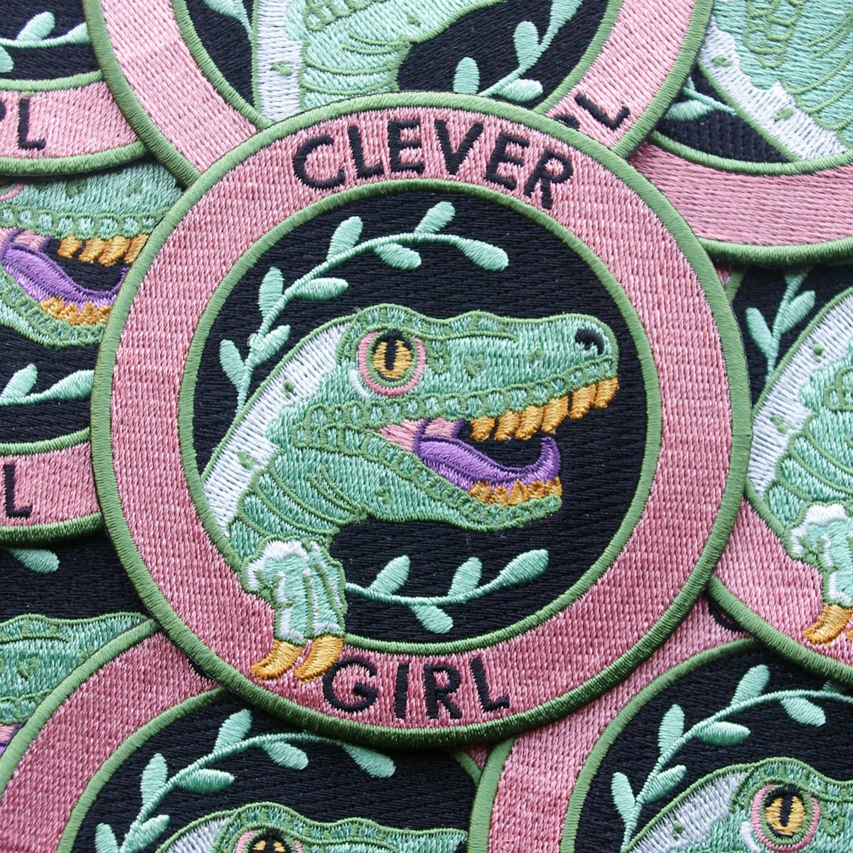 Clever Girl Patch / Retro Aestetica