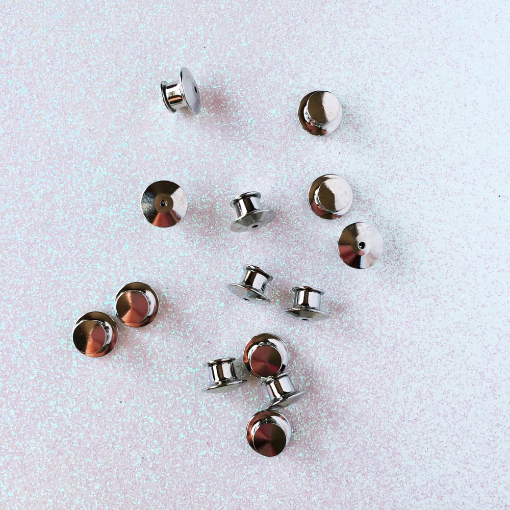 Locking Pin Backs & Butterfly Clasps / Sour Attitude Club